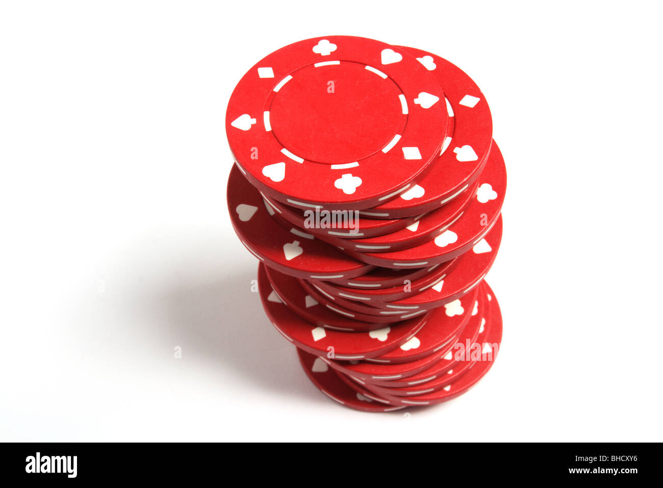 Stack of Poker Chips Stock Photo - Alamy