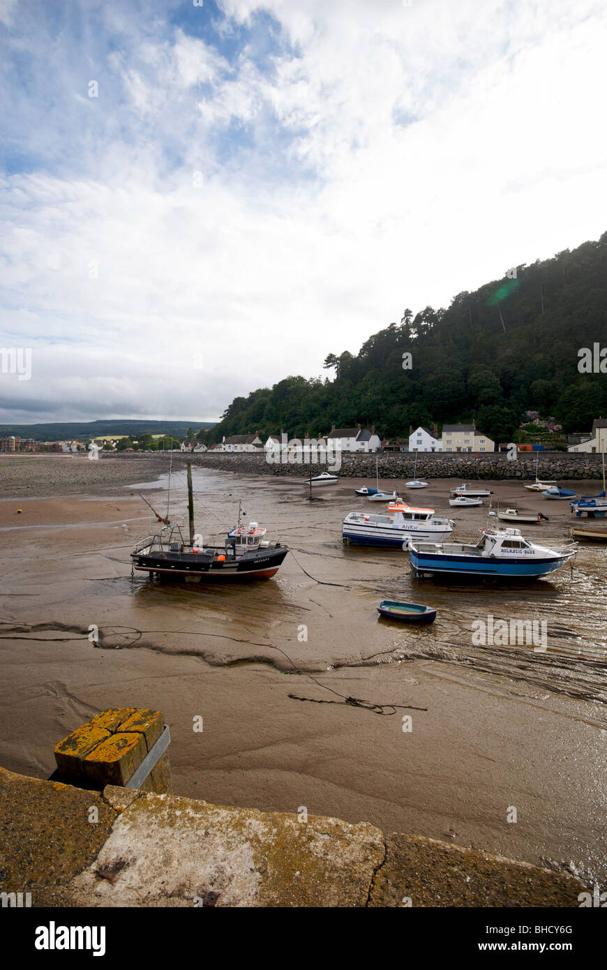 Minehead North Somerset UK Harbor Harbour Stock Photo - Alamy