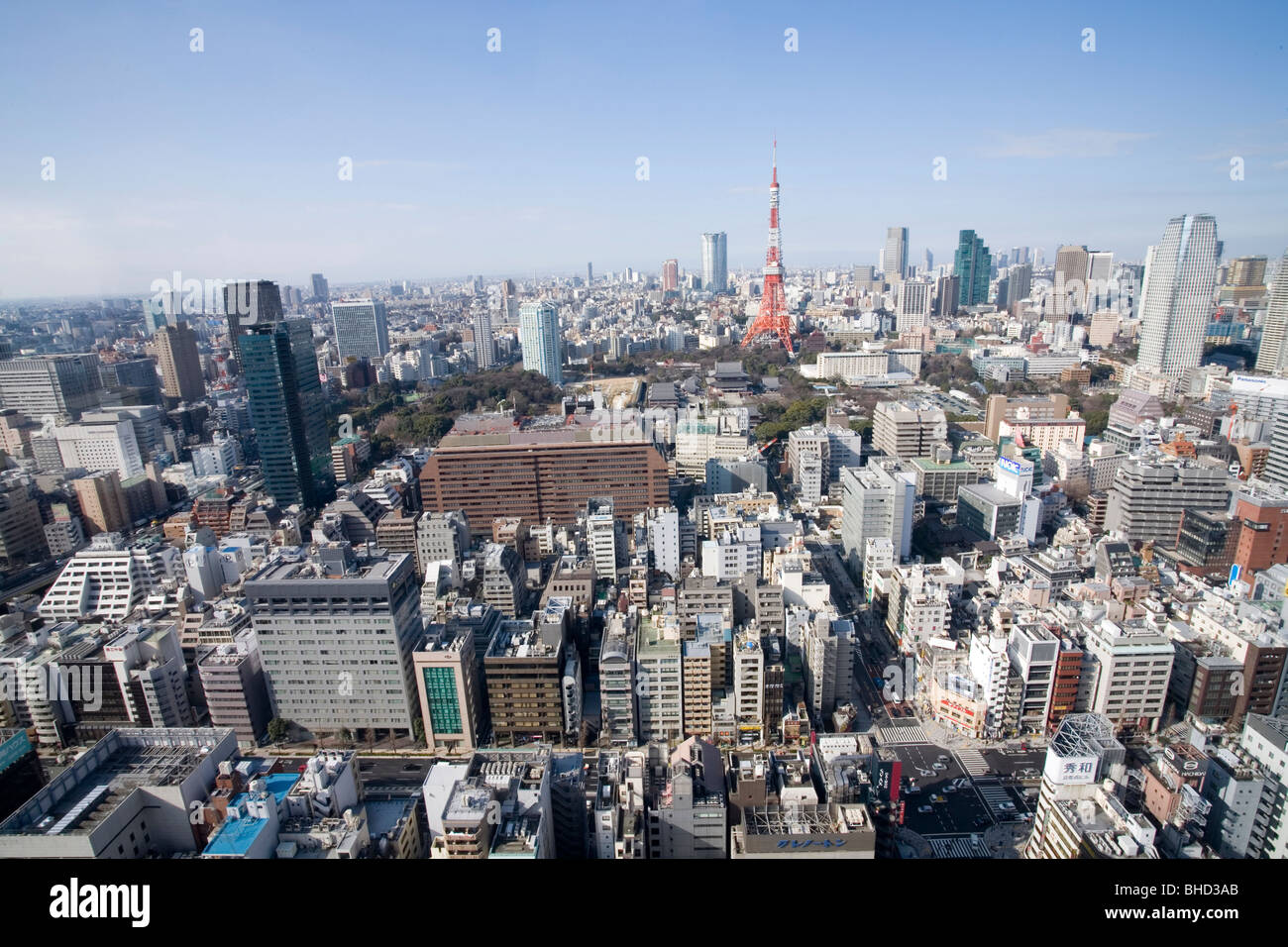 Tokyo tower views hi-res stock photography and images - Alamy