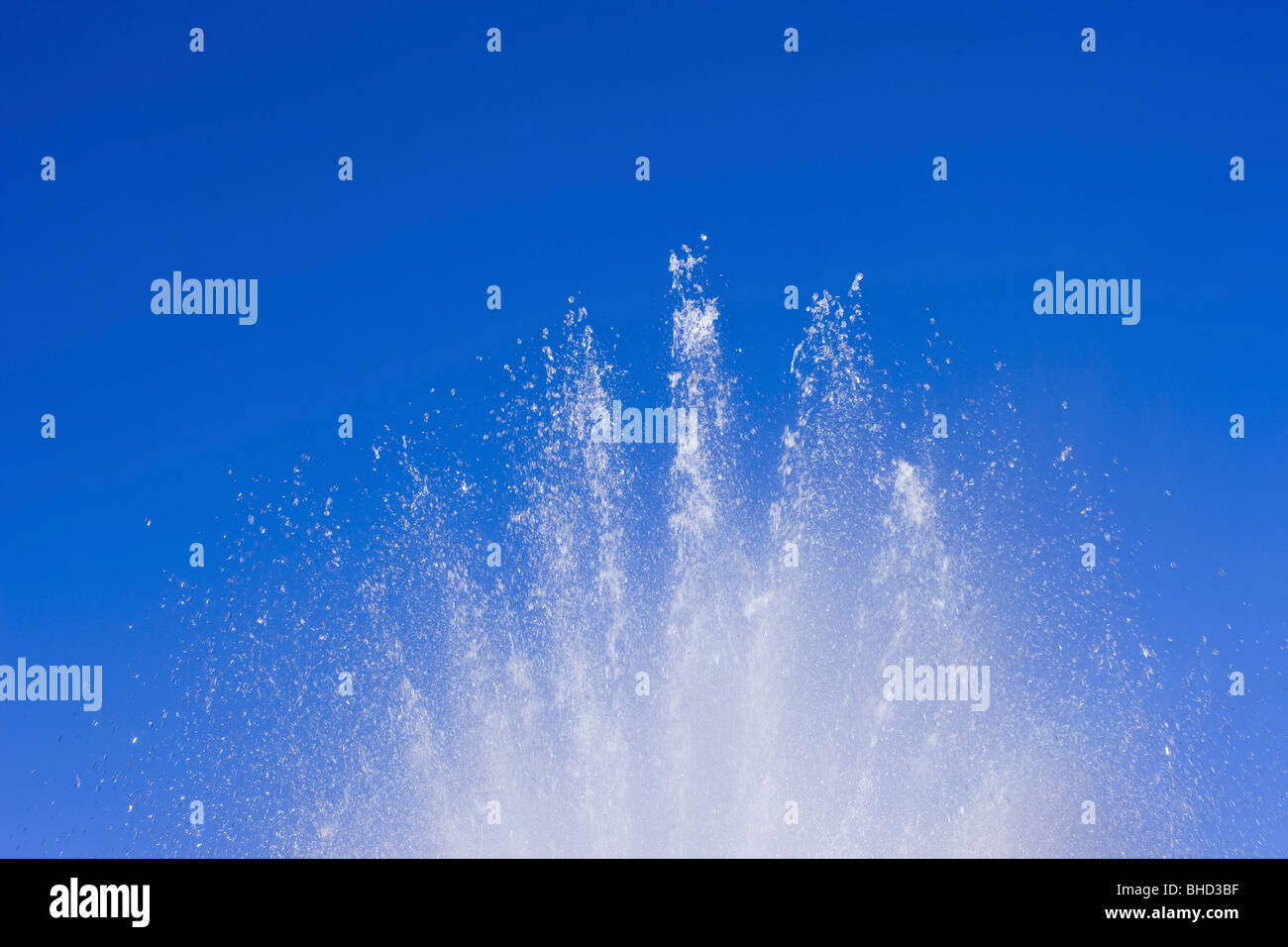 Fountain spraying water Stock Photo - Alamy