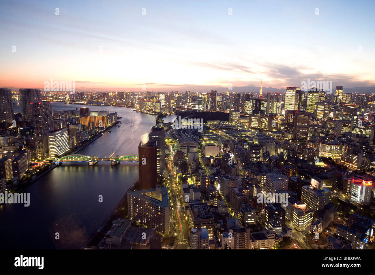 Kachidoki Bridge At Sumida River High Resolution Stock Photography and ...
