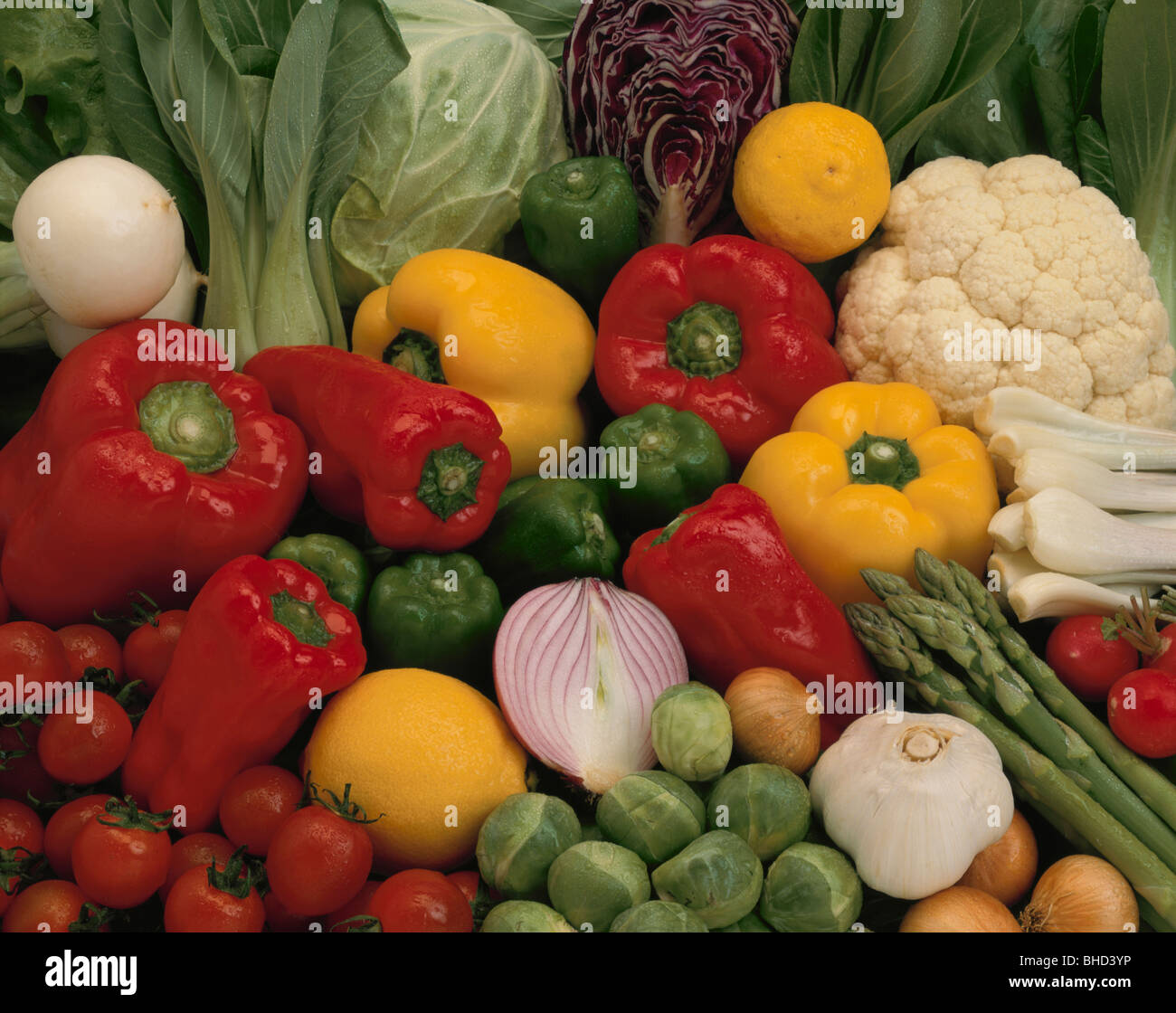 An assortment of vegetables Stock Photo - Alamy
