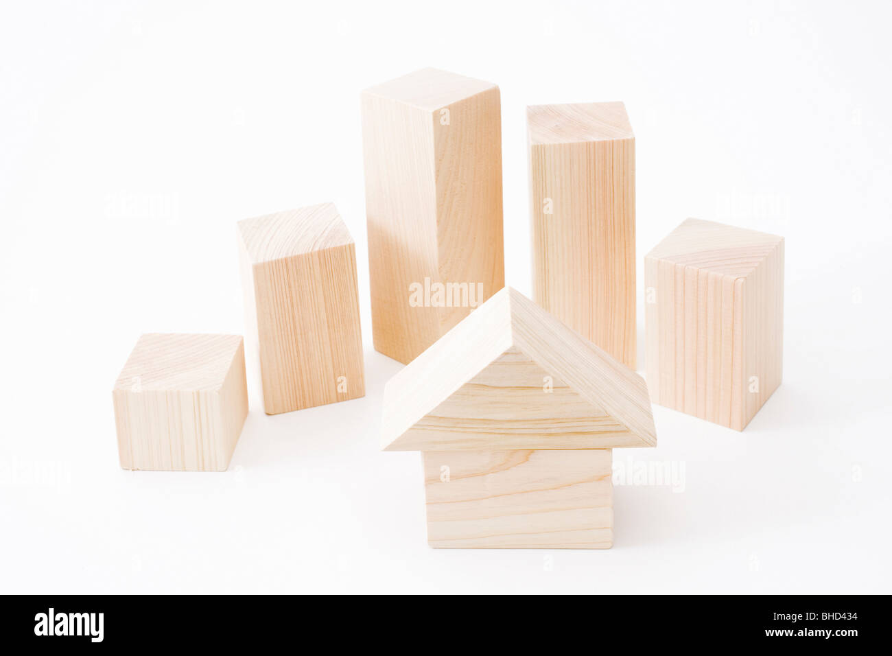 Six blocks Cut Out Stock Images & Pictures - Alamy