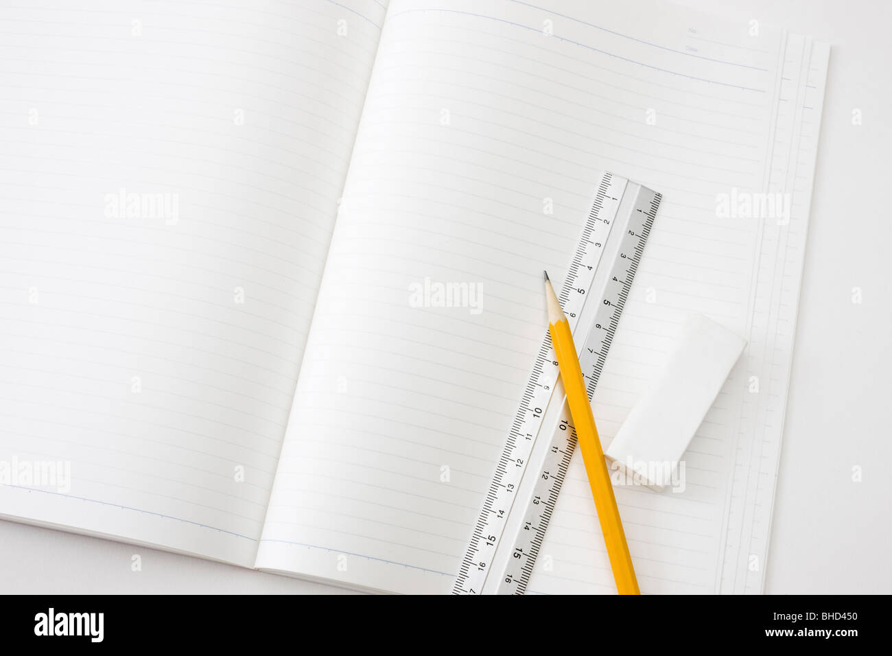 Eraser ruler hi-res stock photography and images - Alamy