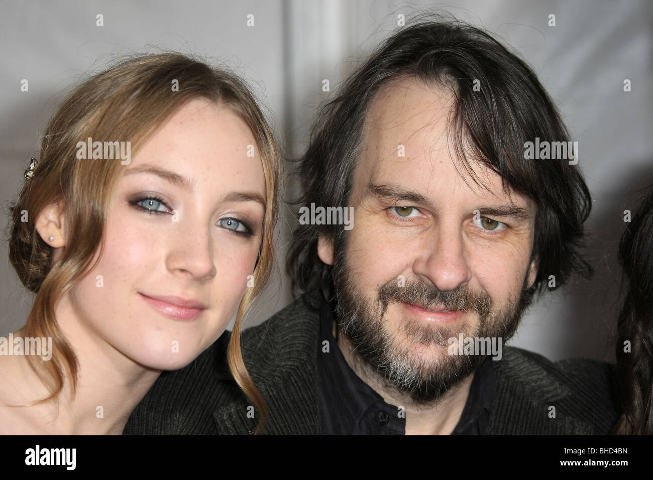 SAOIRSE RONAN PETER JACKSON THE LOVELY BONES LOS ANGELES PREMIERE ...