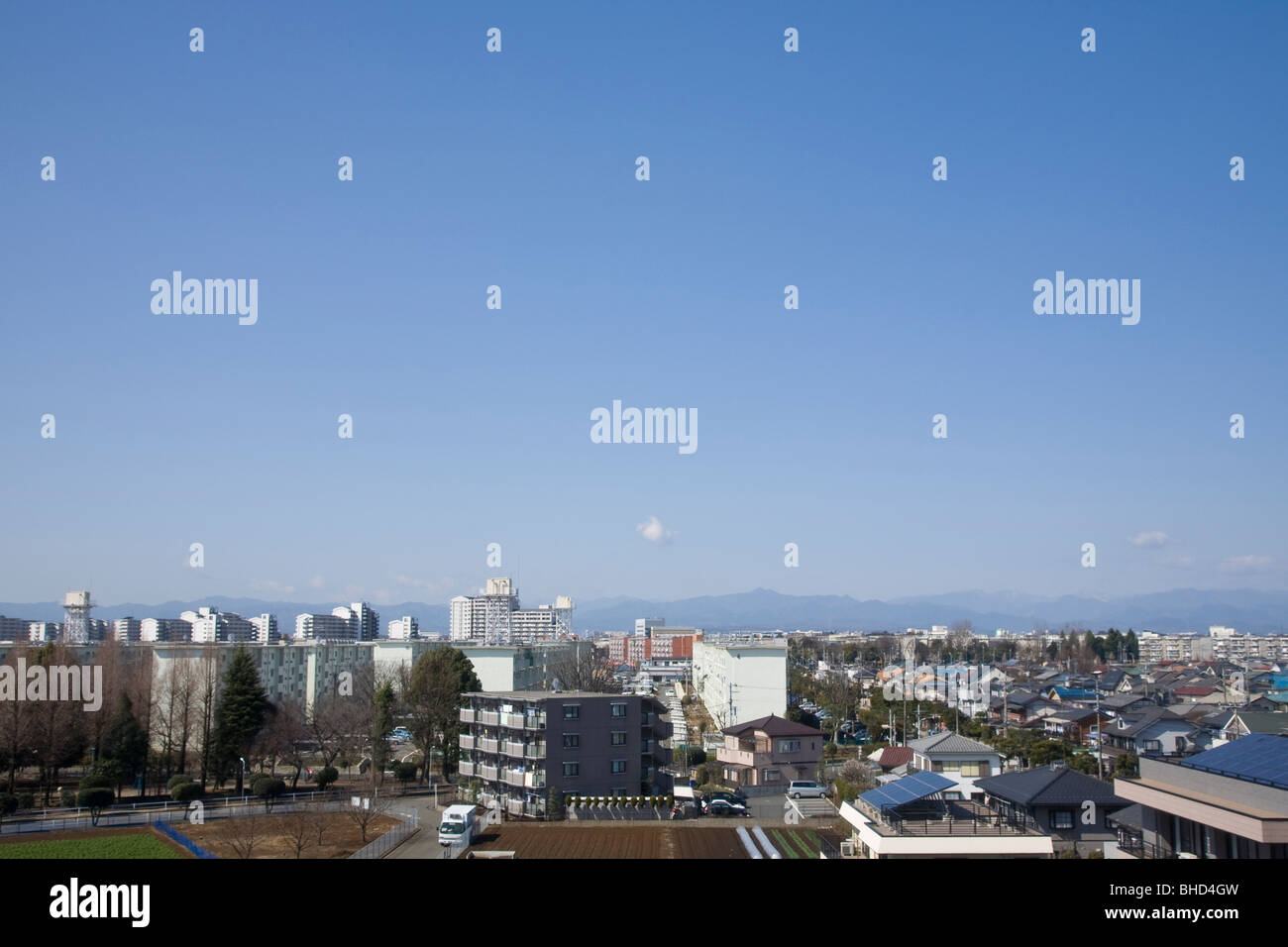 Suburban area. Tokyo Prefecture, Japan Stock Photo - Alamy