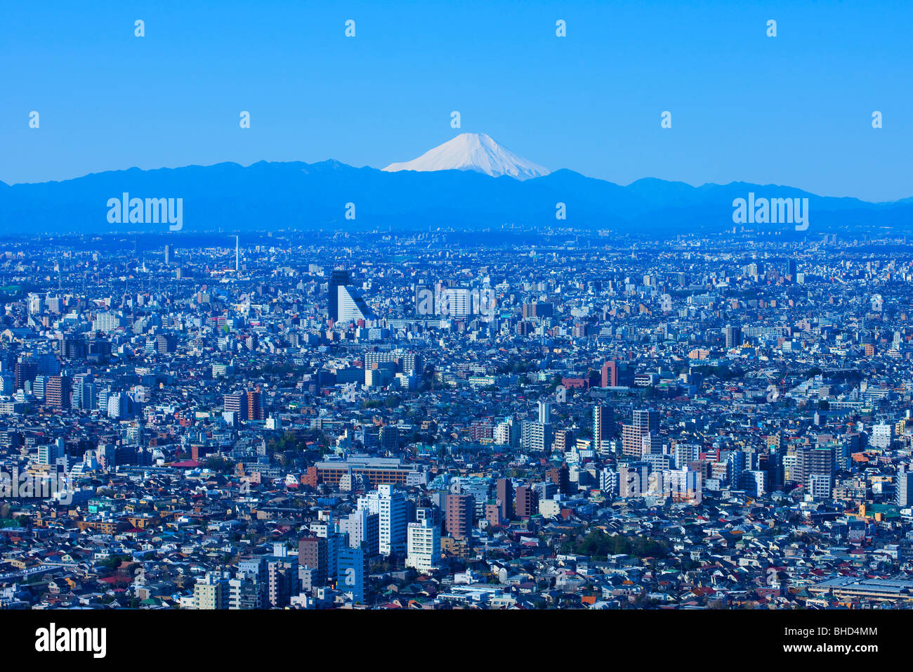 Tokyo cityscape mt fuji hi-res stock photography and images - Alamy