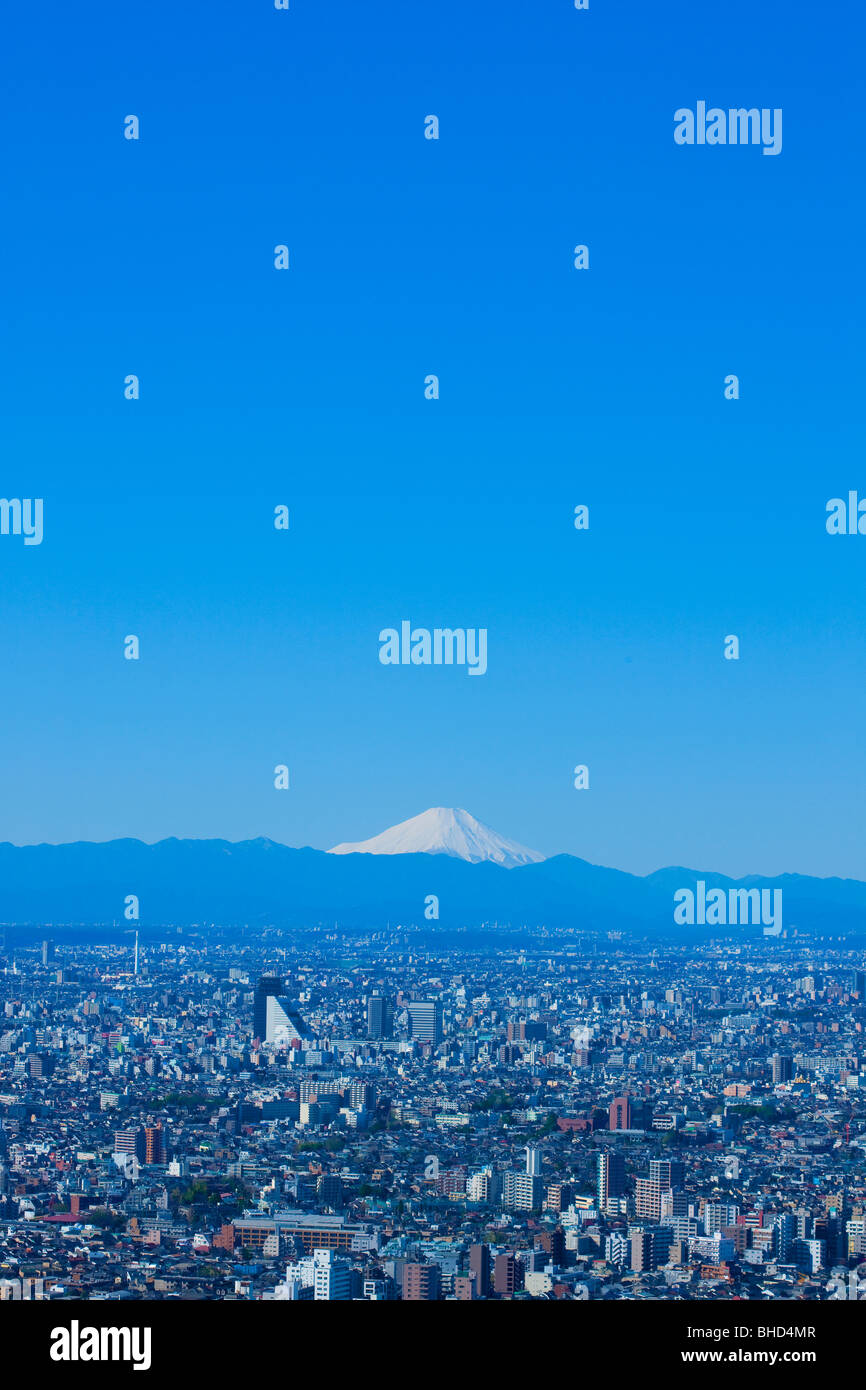 Tokyo cityscape mt fuji hi-res stock photography and images - Alamy
