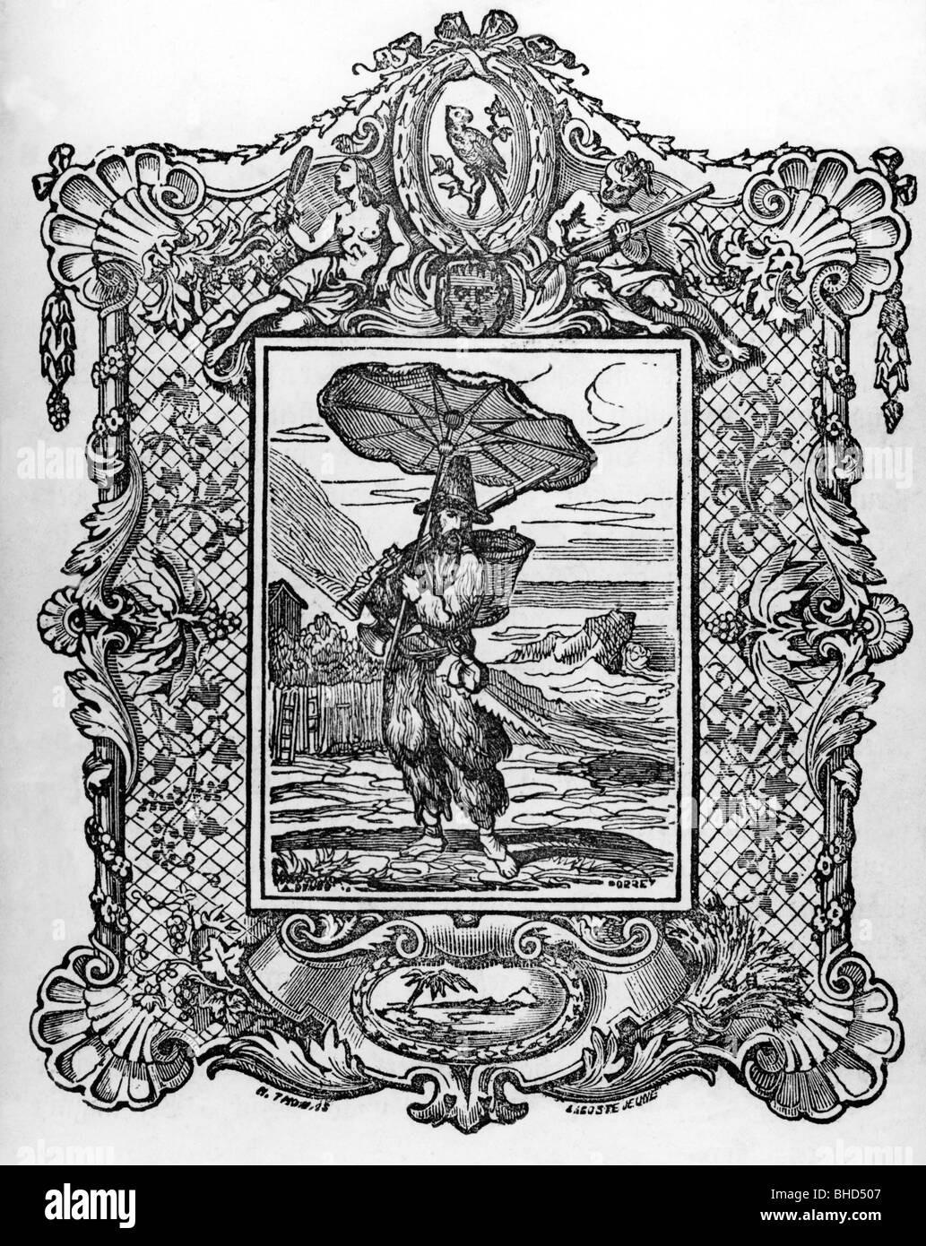 Daniel Defoe Robinson Crusoe High Resolution Stock Photography and ...