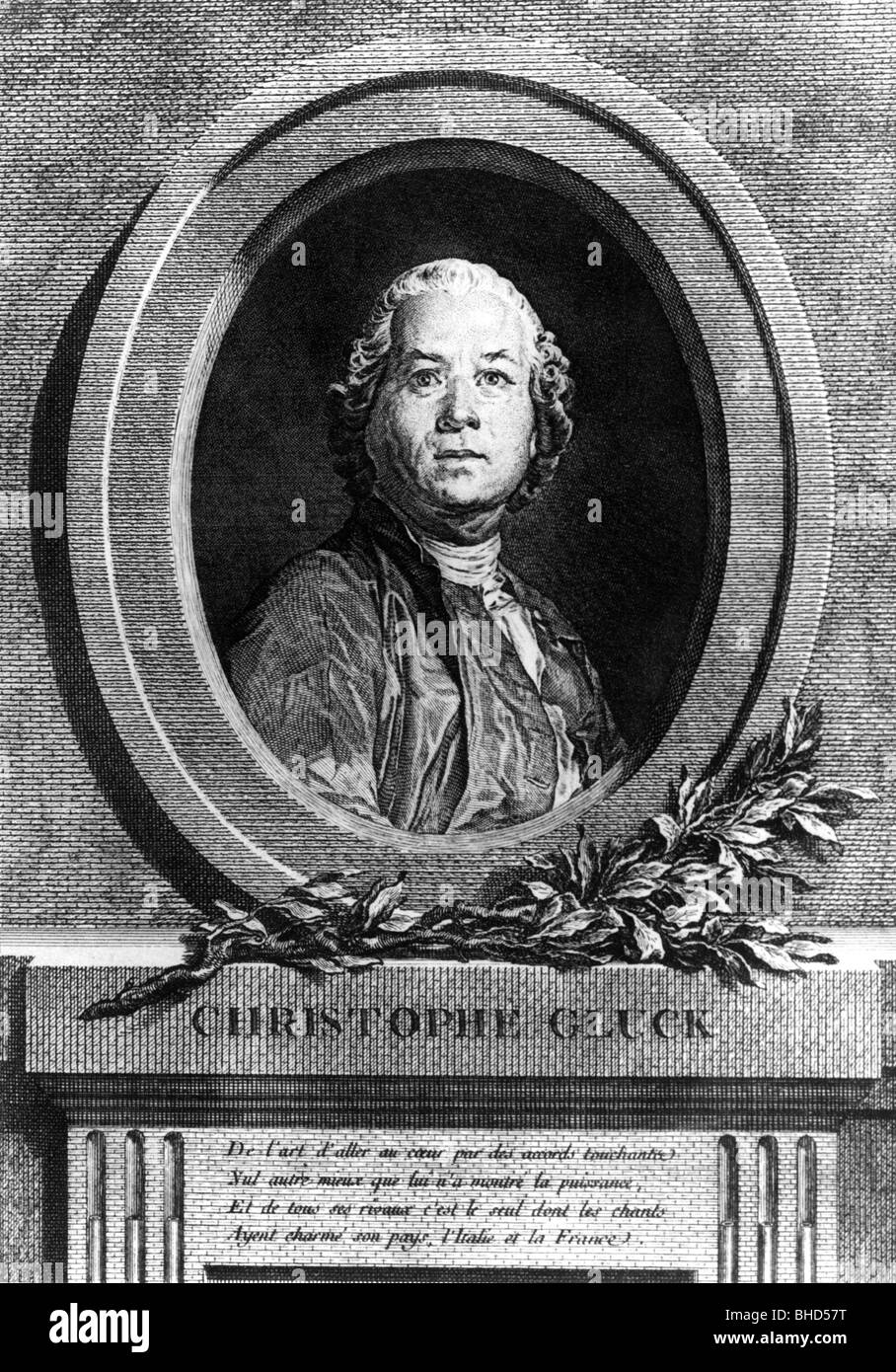 Portrait christoph willibald gluck hi-res stock photography and images ...