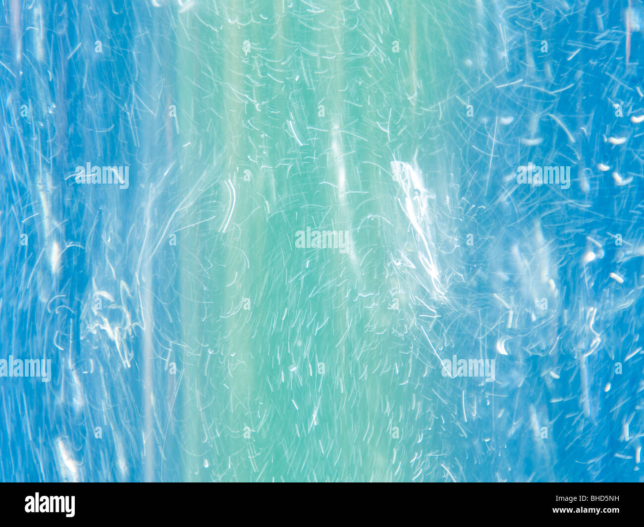 Abstract green and blue stream squiggles Stock Photo - Alamy