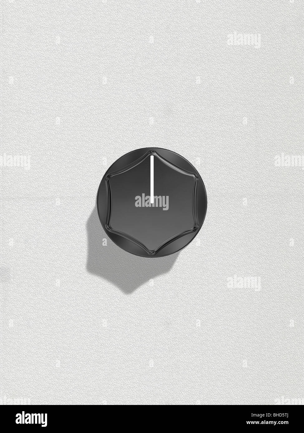 Volume dial on wall Stock Photo - Alamy