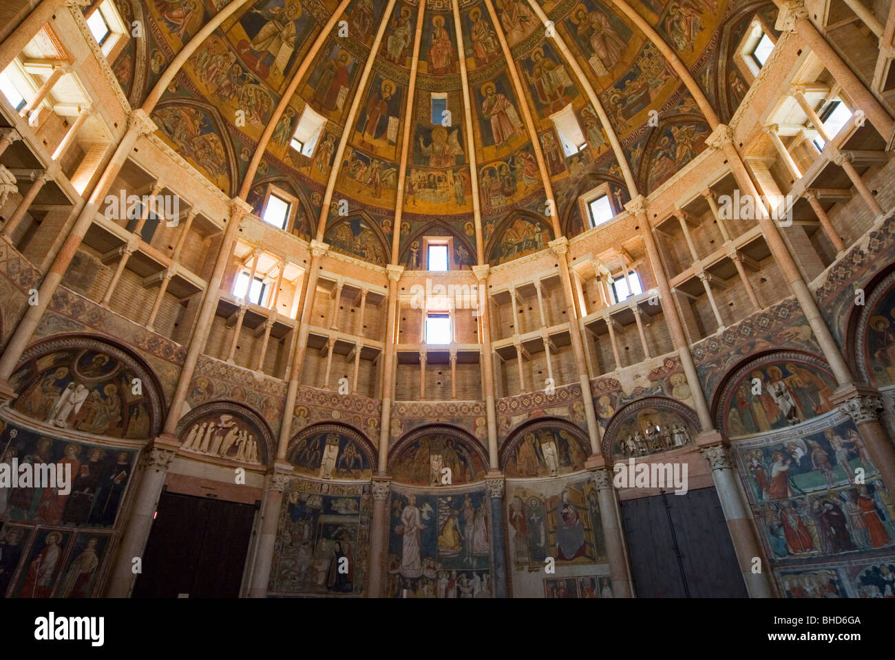 Parma baptistery interior hi-res stock photography and images - Alamy