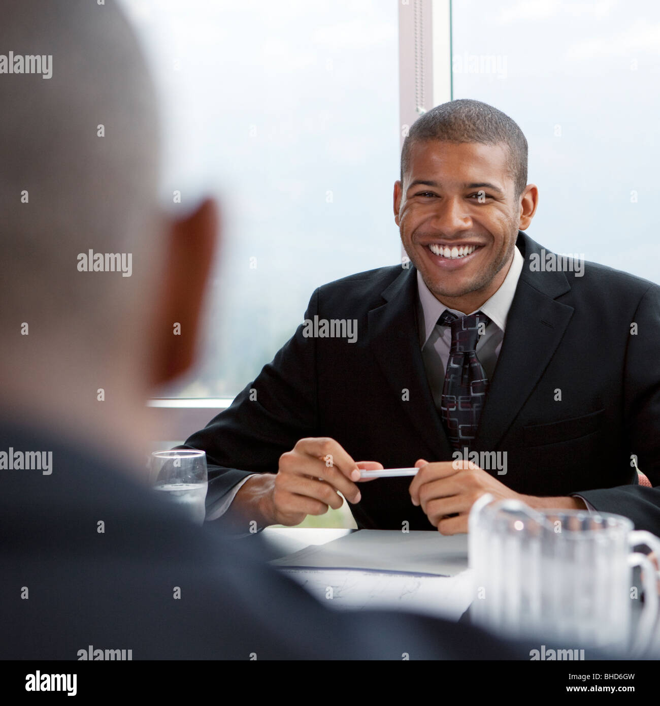 Interviewer african hi-res stock photography and images - Alamy