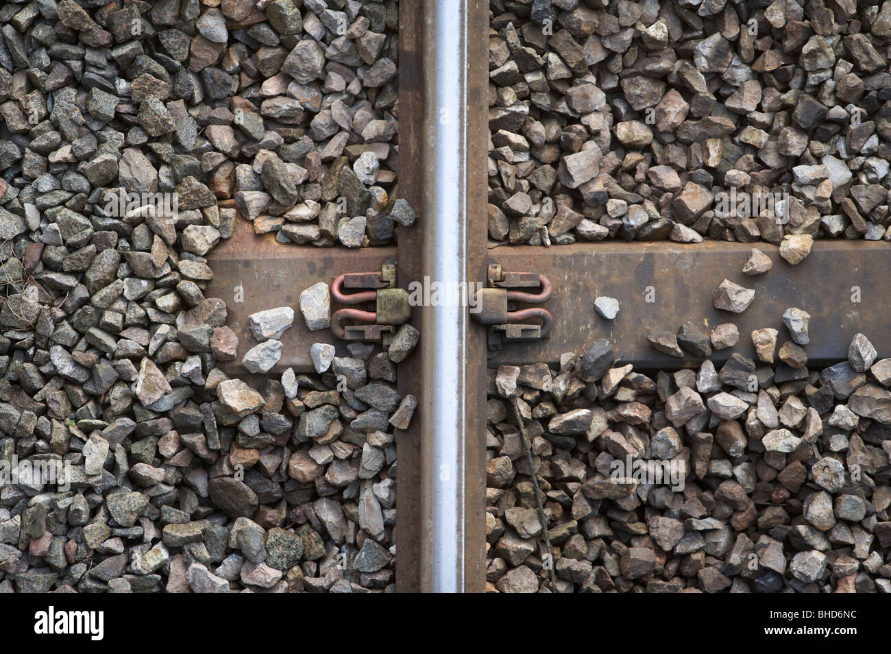 train, track, rail, overhead, stones, sleeper, travel, texture Stock ...