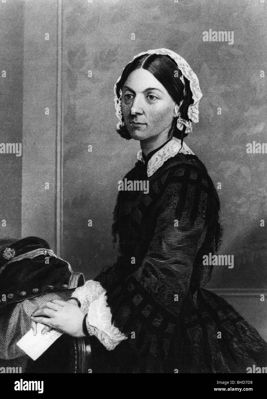 Florence Nightingale Nurse Black and White Stock Photos & Images - Alamy