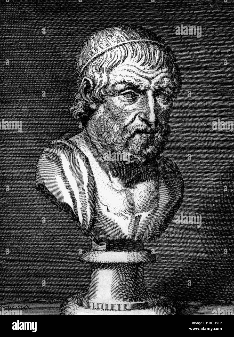 Homer greek poet Black and White Stock Photos & Images - Alamy