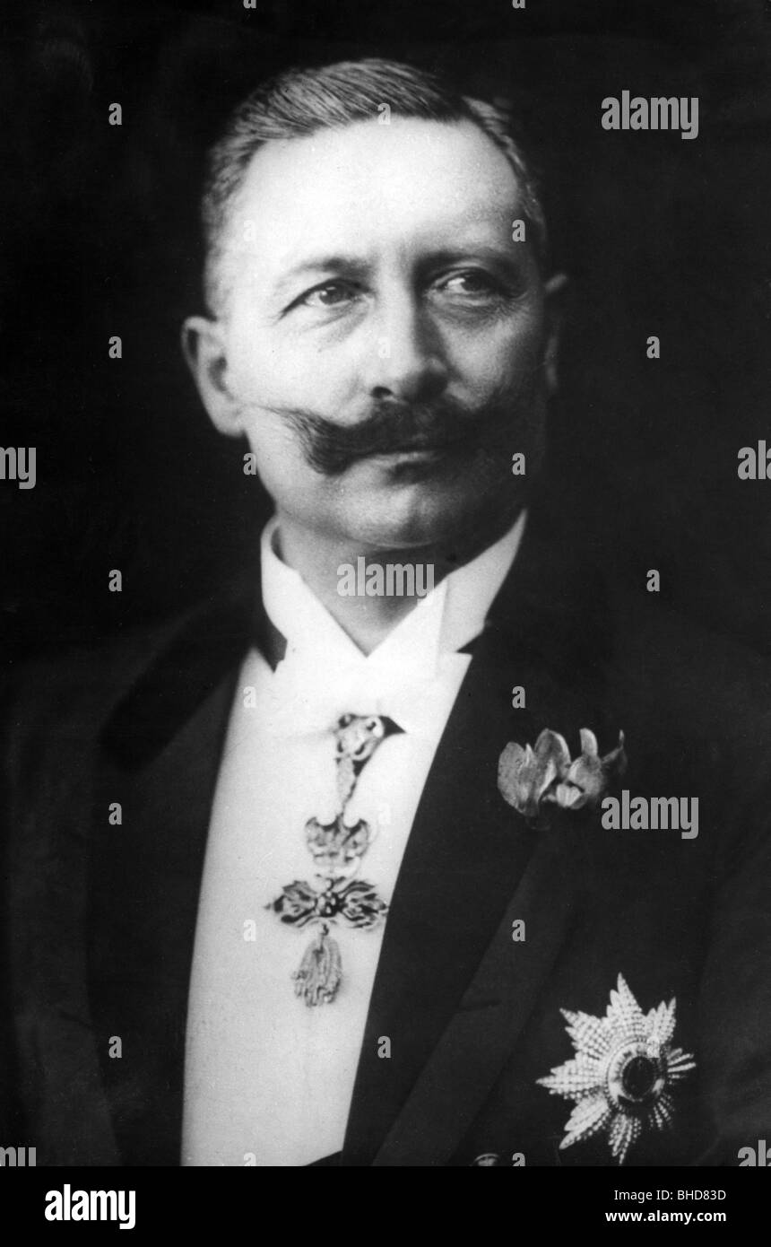 William ii emperor of germany king of prussia hi-res stock photography ...
