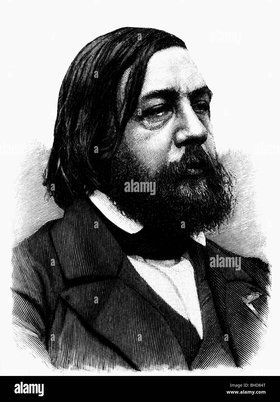 Theophile gautier portrait Black and White Stock Photos & Images - Alamy