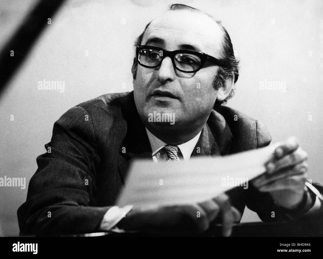 Gulda, Friedrich, * 16.5.1930, Austrian pianist, portrait Stock Photo ...