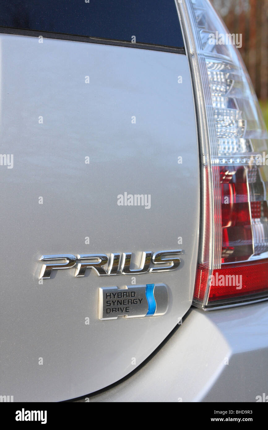 A Toyota Prius hybrid car Stock Photo - Alamy