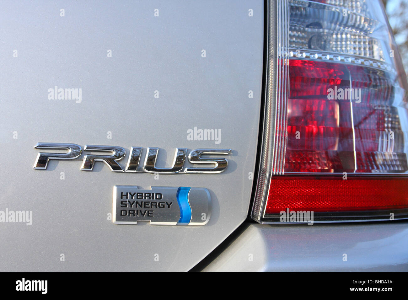 A Toyota Prius hybrid car Stock Photo - Alamy