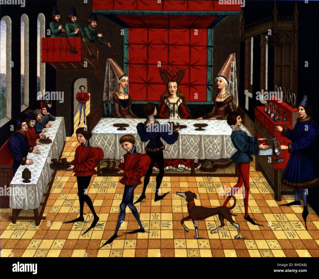 Servants table hi-res stock photography and images - Alamy