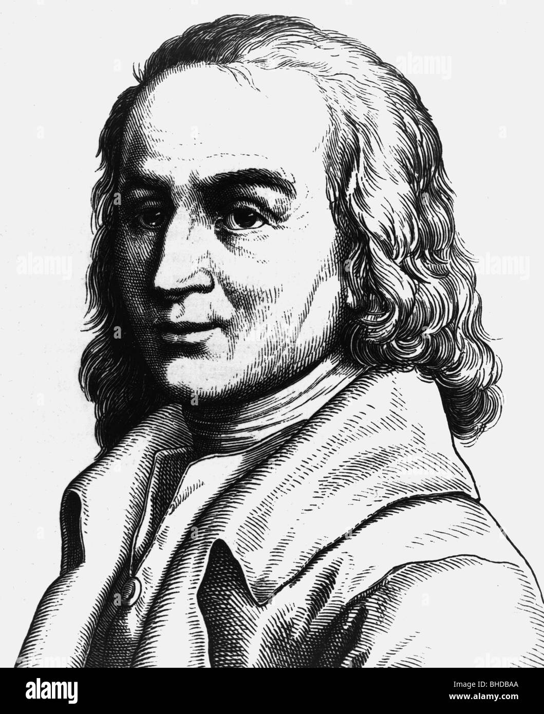 Claudius matthias 15 8 1740 21 1 1815 german hi-res stock photography ...