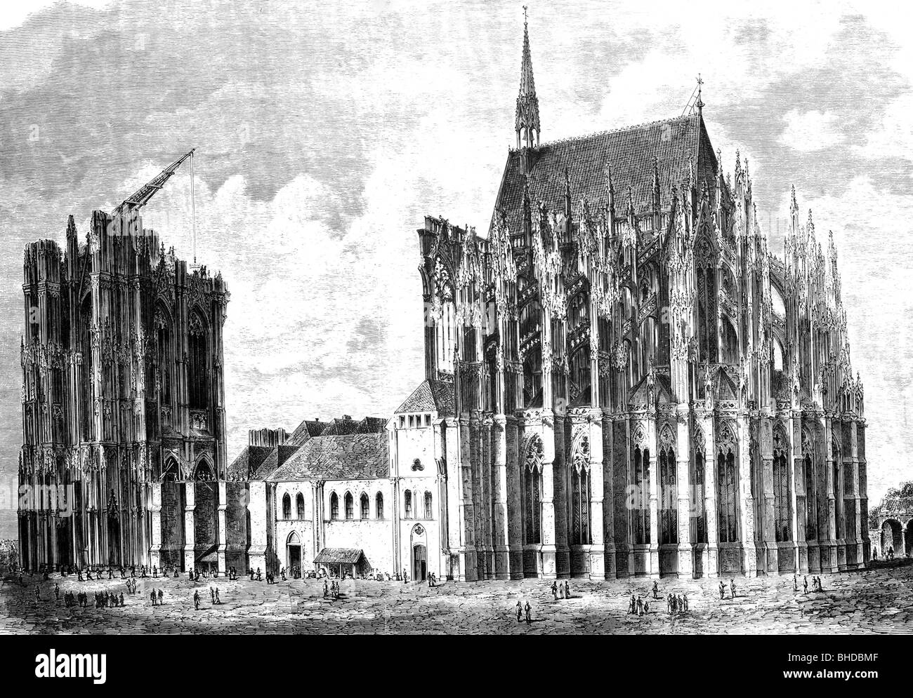 geography / travel, Germany, Cologne, churches, cathedral, exterior ...