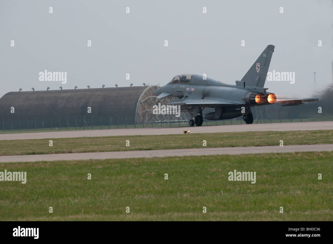 Raf typhoon runway raf coningsby hi-res stock photography and images ...