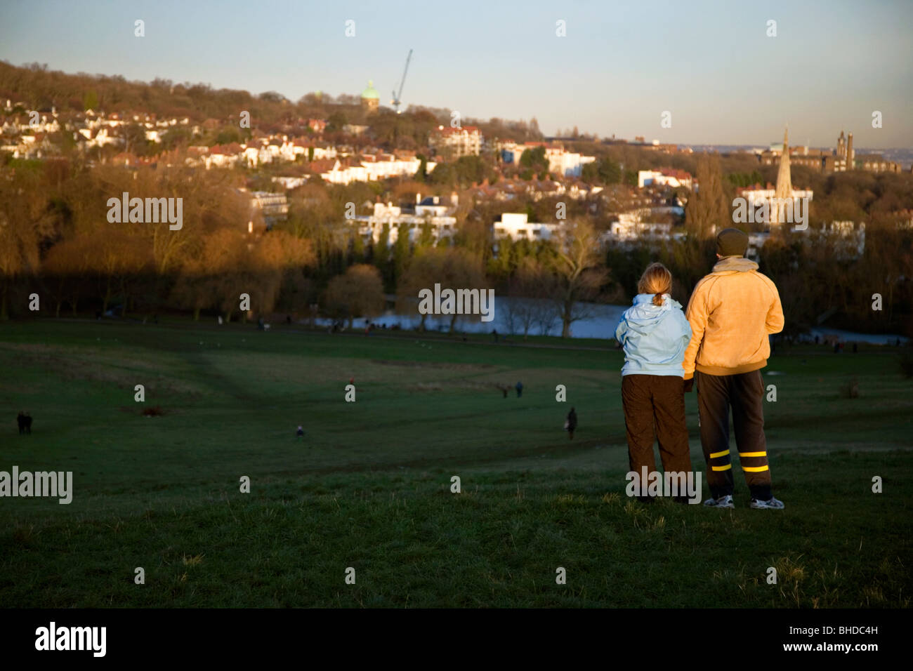 Highgate pond swimming hi-res stock photography and images - Alamy