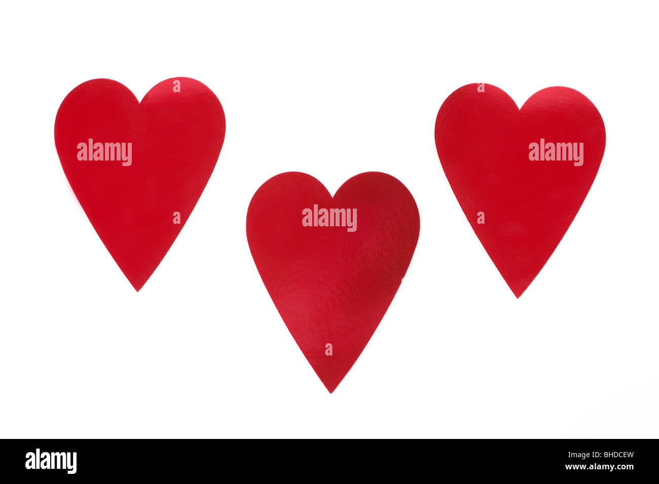 Paper heart cutout Cut Out Stock Images & Pictures - Alamy