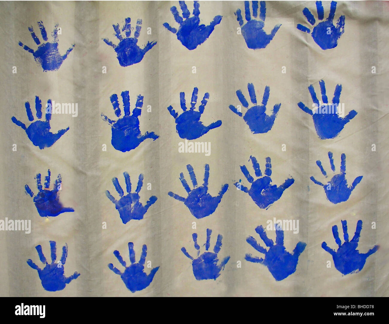 Kids Hand Prints High Resolution Stock Photography and Images - Alamy
