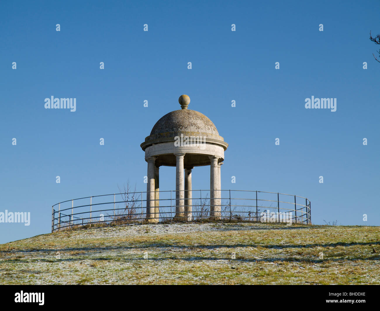 Temple on the Warlies Park estate, Upshire Stock Photo - Alamy