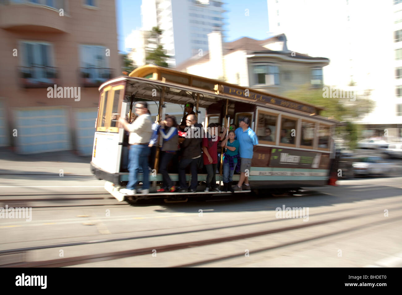 Famous Trams San Francisco California Stock Photo - Alamy