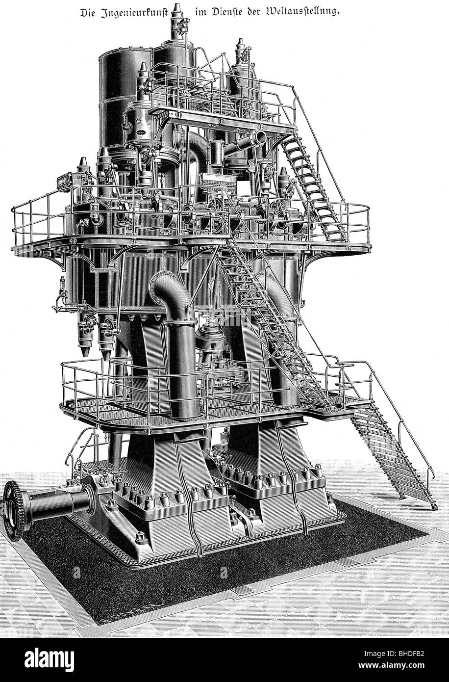 Triple expansion engine hi-res stock photography and images - Alamy