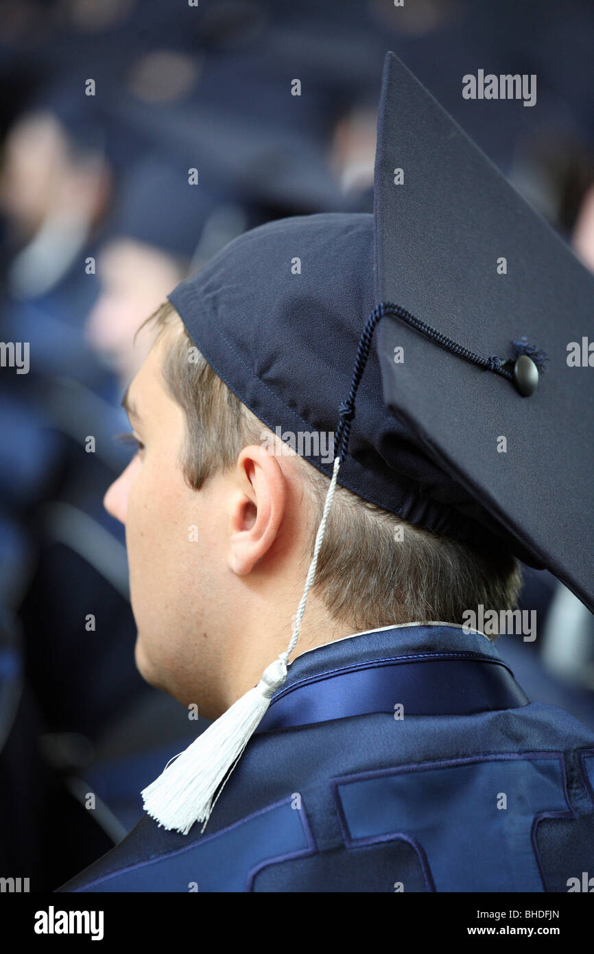 Graduation ceremony at the Jacobs University Bremen, Germany Stock ...
