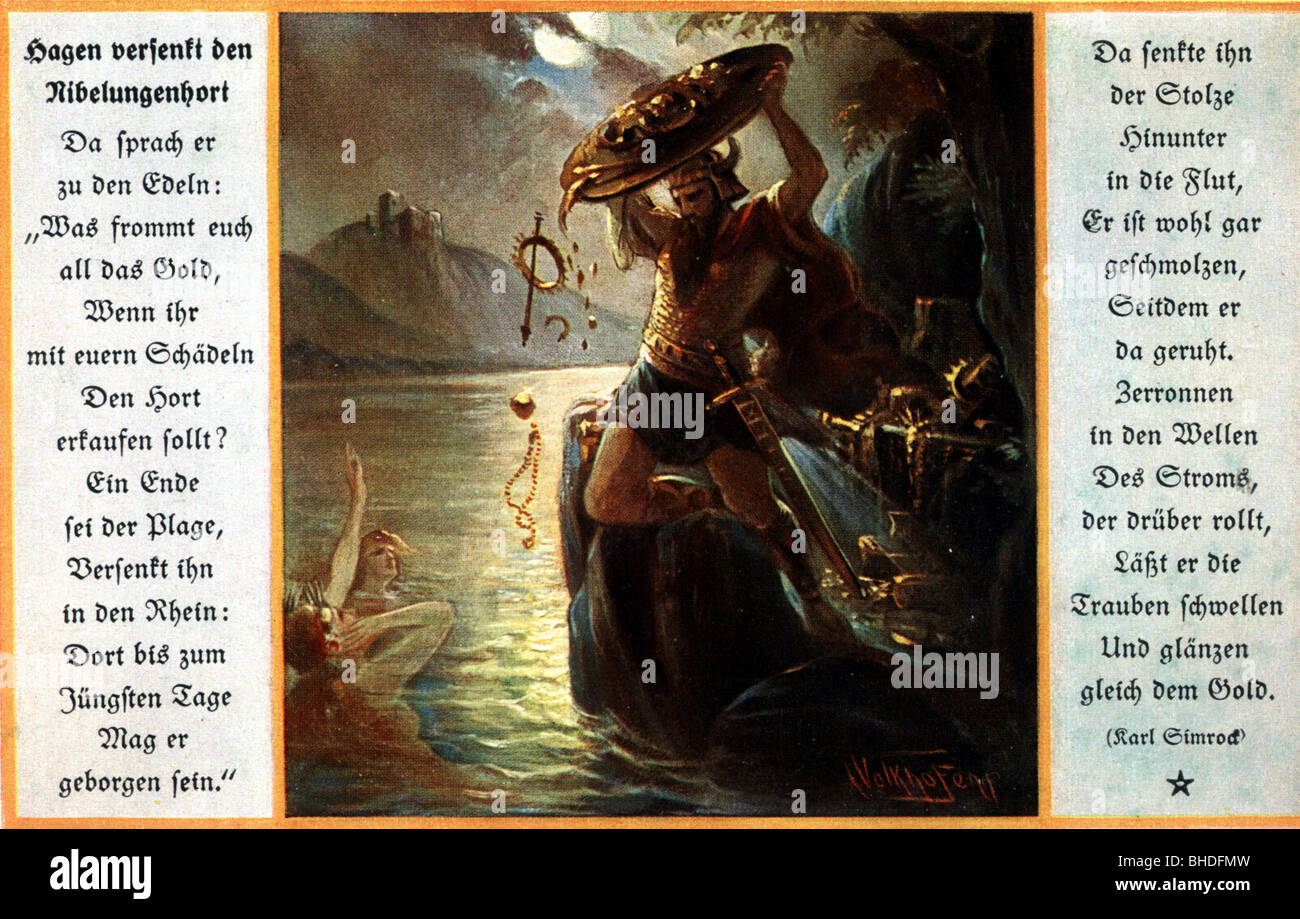 Nibelungen treasure hi-res stock photography and images - Alamy