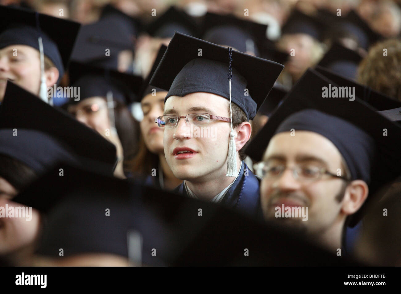 Graduation Ceremony University In Germany High Resolution Stock ...