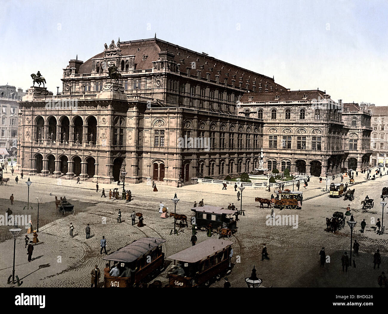 geography / travel, Austria, Vienna, opera, exterior view, colour ...