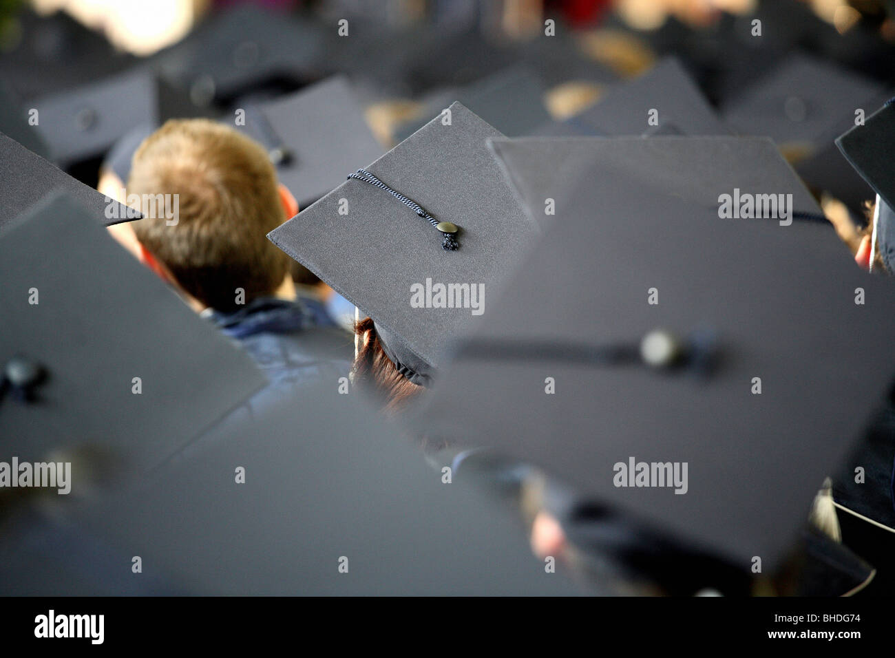 Graduation ceremony at the Jacobs University Bremen, Germany Stock ...