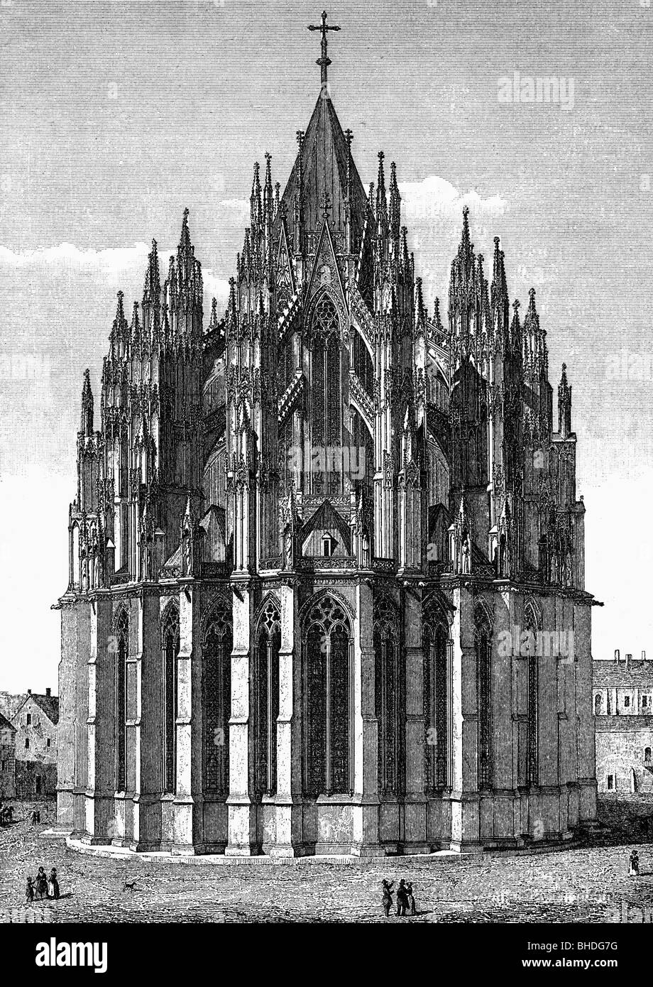 Cologne Cathedral 19th Century High Resolution Stock Photography and ...