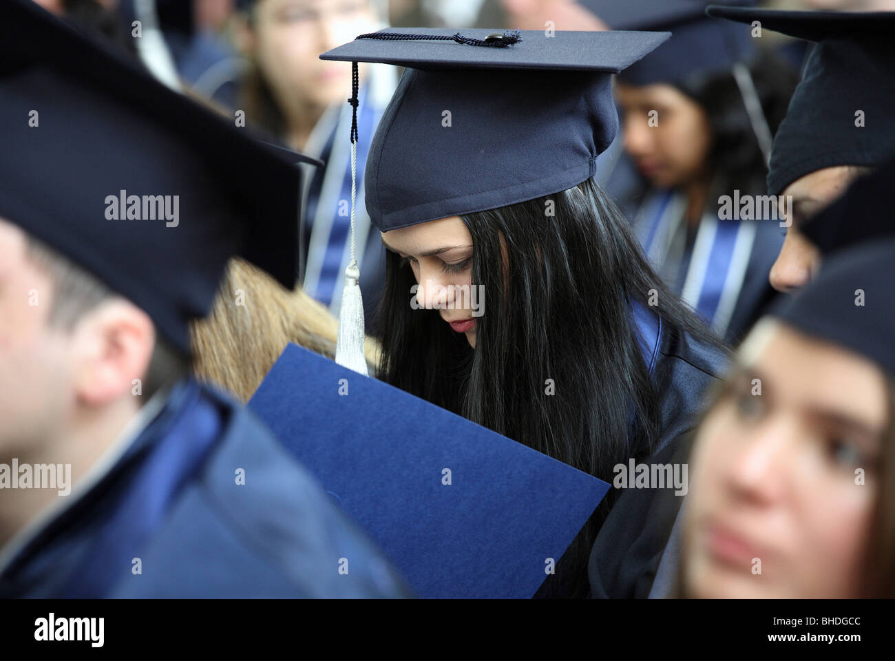 Graduation ceremony at the Jacobs University Bremen, Germany Stock ...