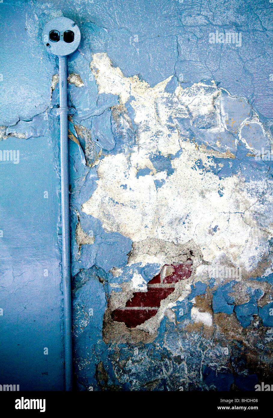 Brick wall revealed hi-res stock photography and images - Alamy