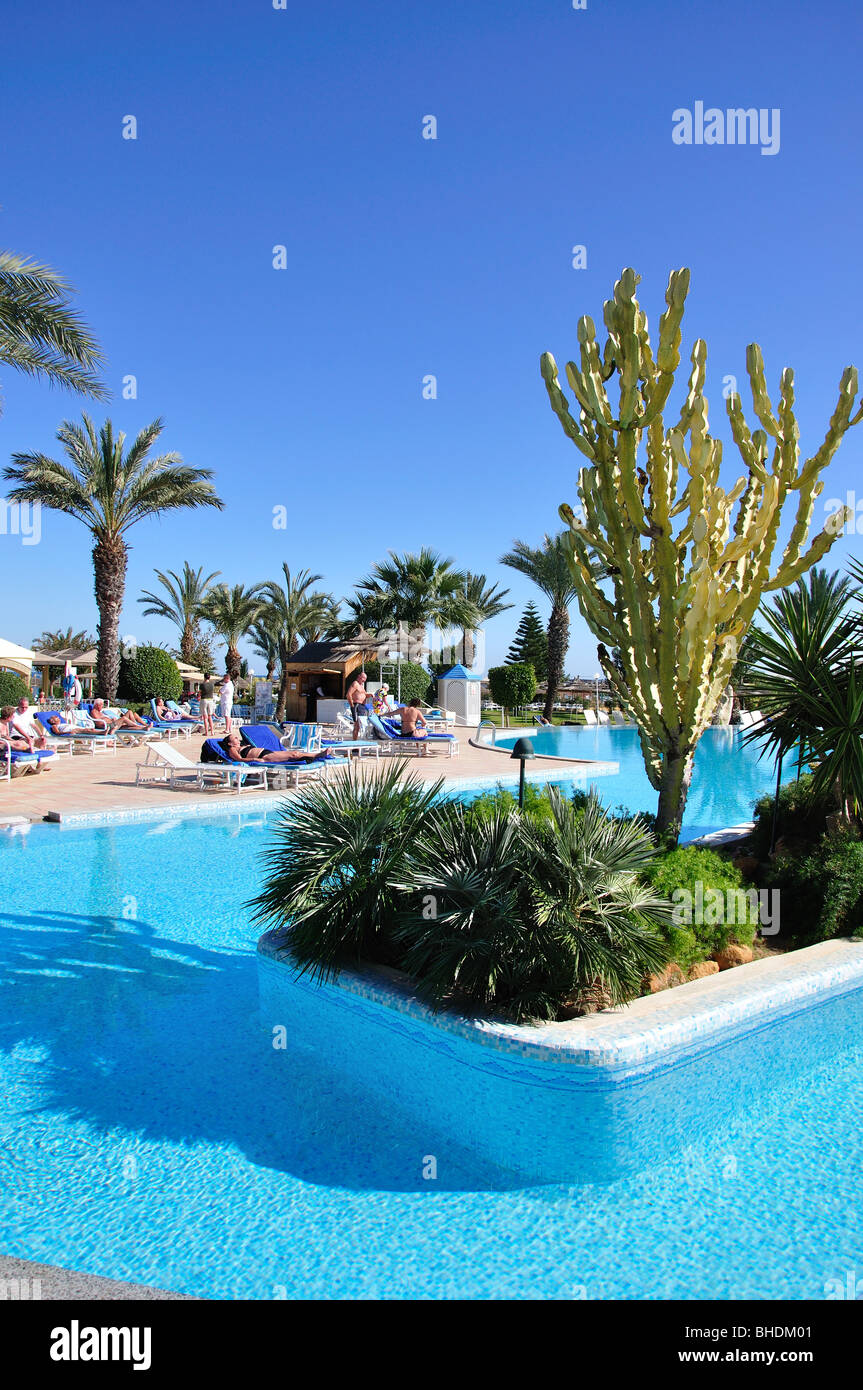 Swimming pool, Riu ClubHotel Bellevue Park, Port El Kantaoui, Sousse ...