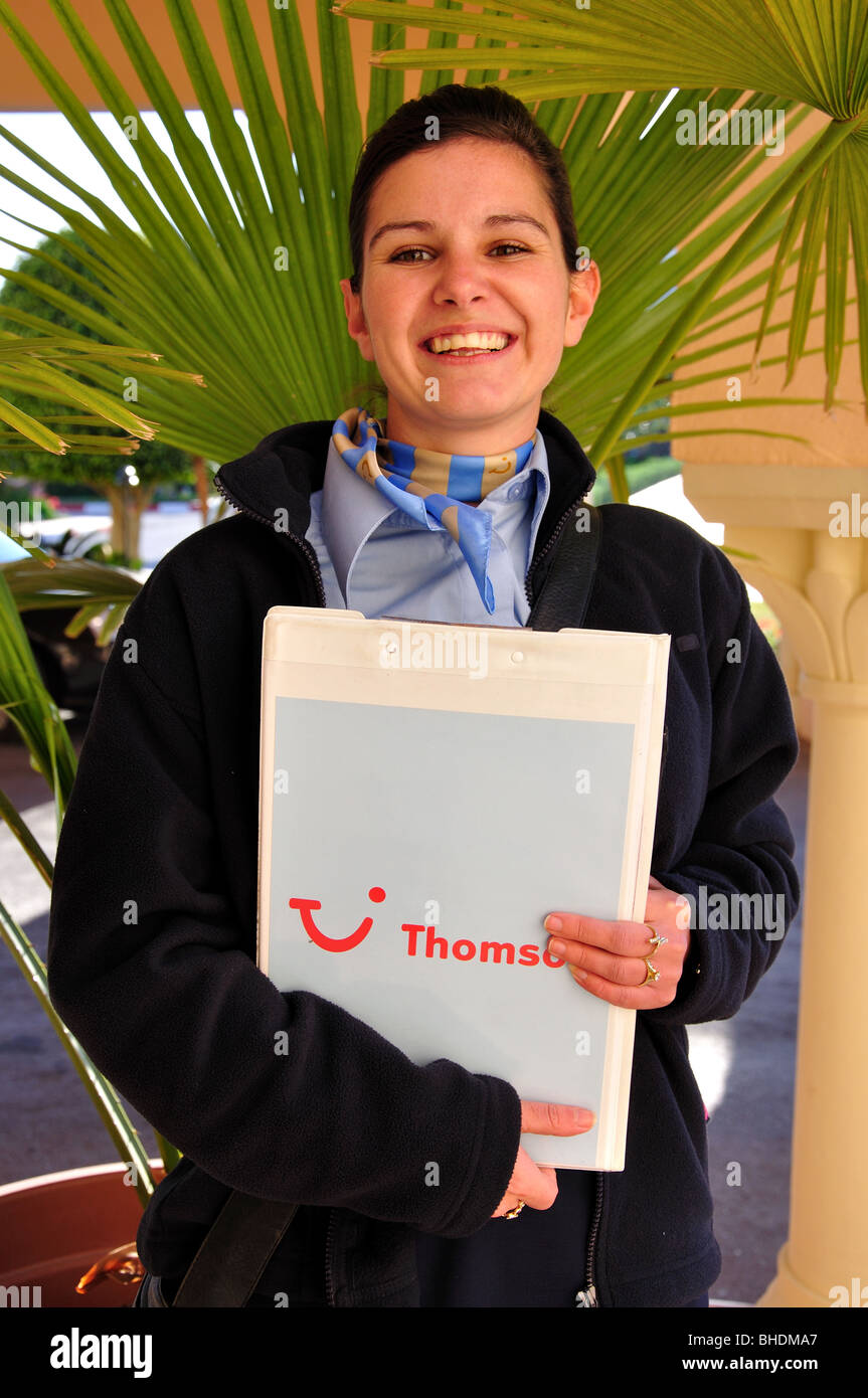 Female Thomson rep, Riu ClubHotel Bellevue Park, Port El Kantaoui ...