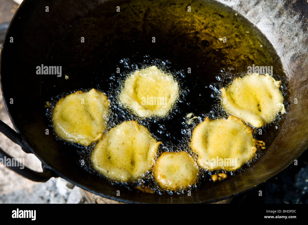 Deep fried Indian snacks Stock Photo - Alamy