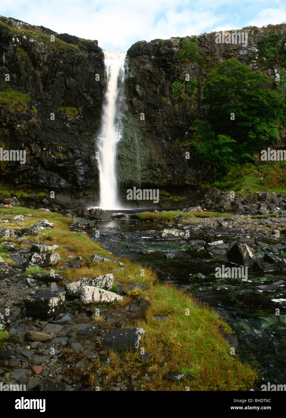 Eas Fors (Waterfall Stock Photo - Alamy