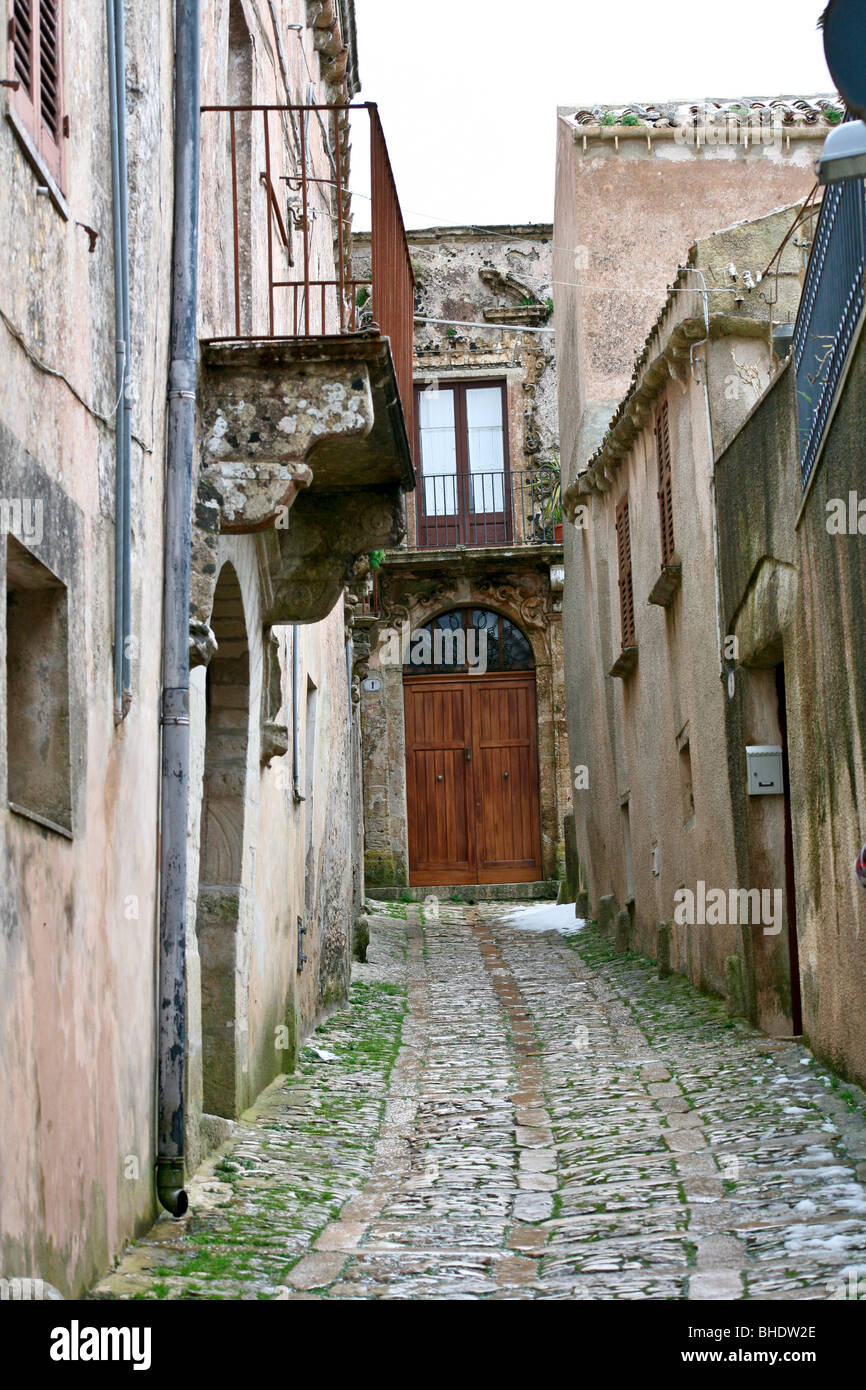 erice, sicily, italy Stock Photo - Alamy