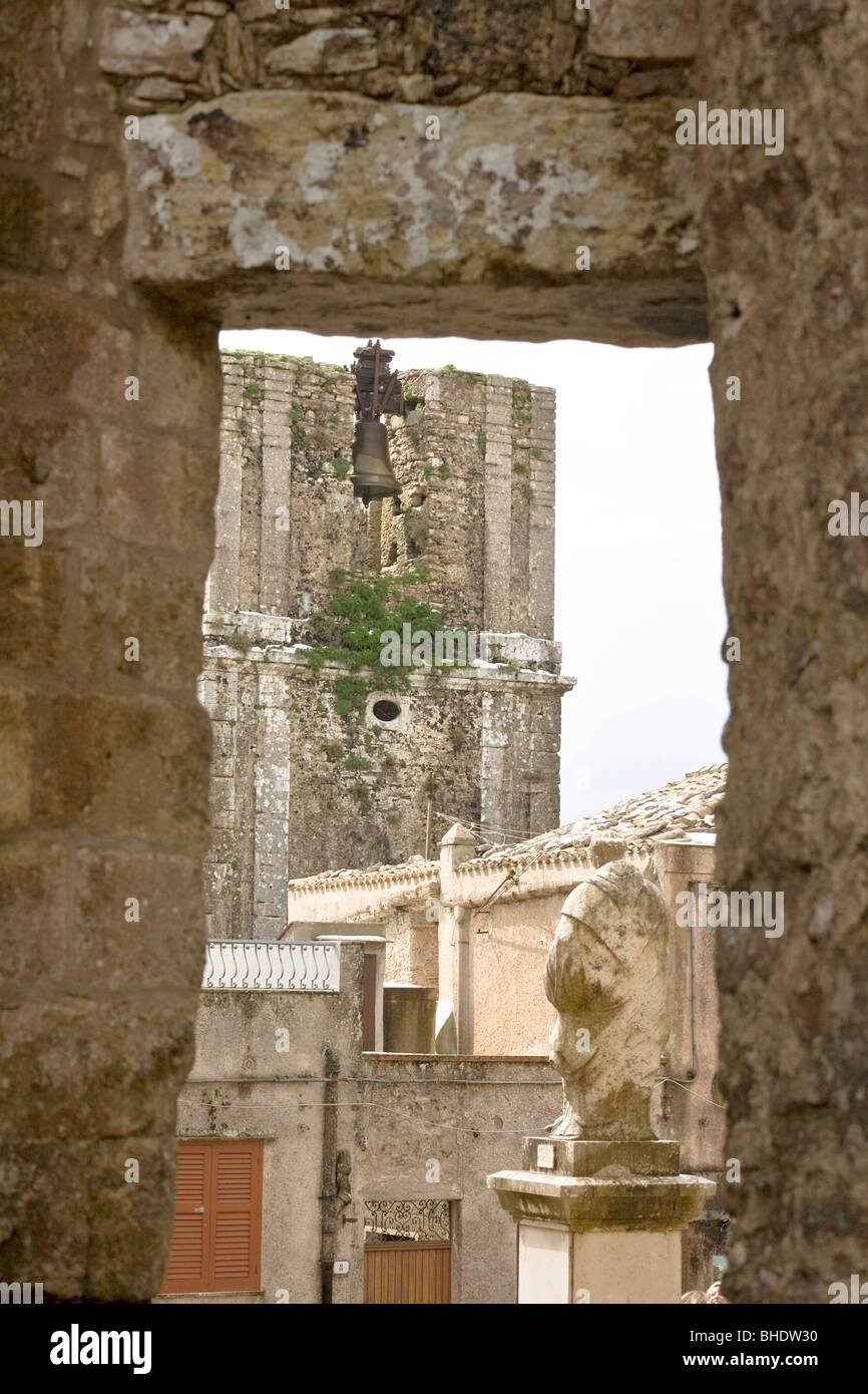 erice, sicily, italy Stock Photo - Alamy